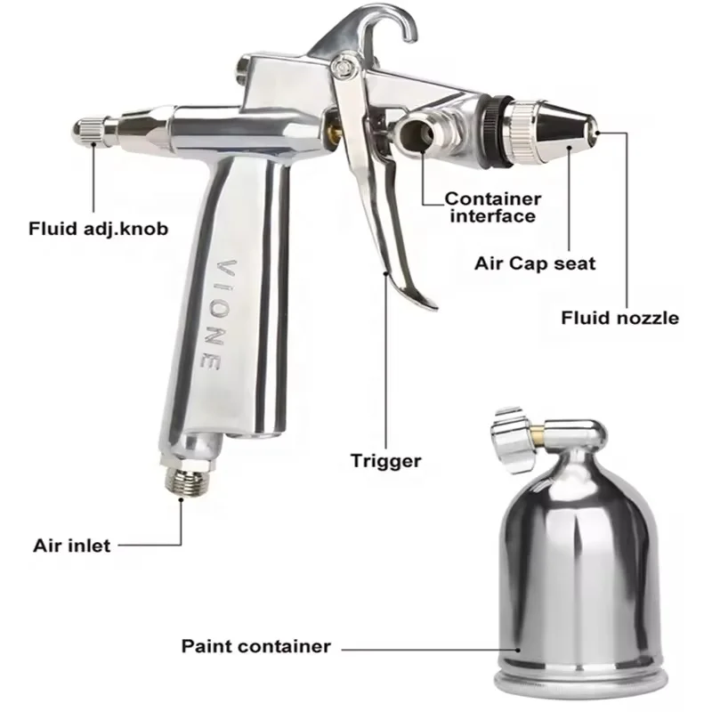 Japan Rg-3l Portable Paint Spray Gun Hand Held Rg3l Spray Gun Painting ...
