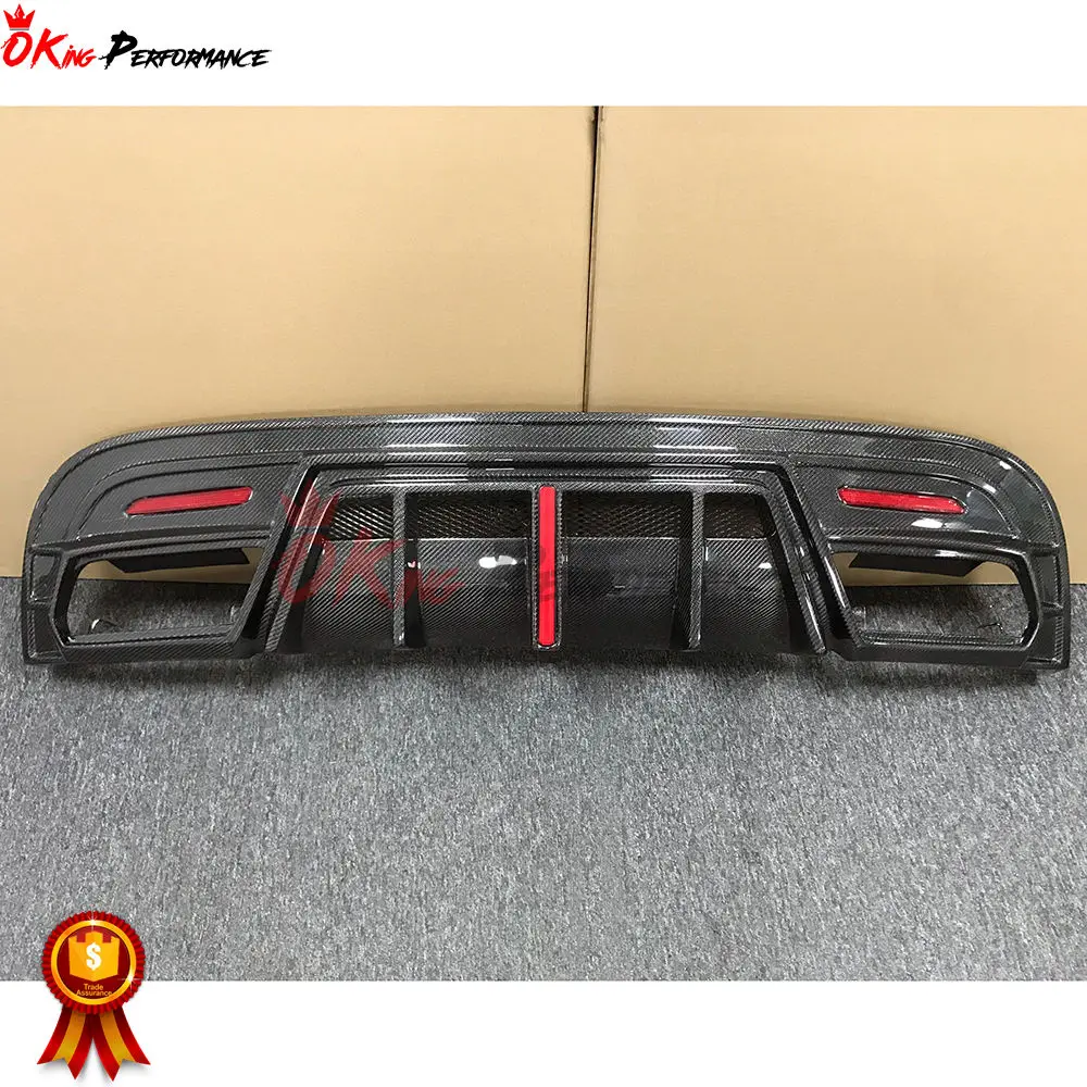 Carbon Fiber Rear Diffuser For Mercedes Benz Gla45 Amg X156 Gla Class ...
