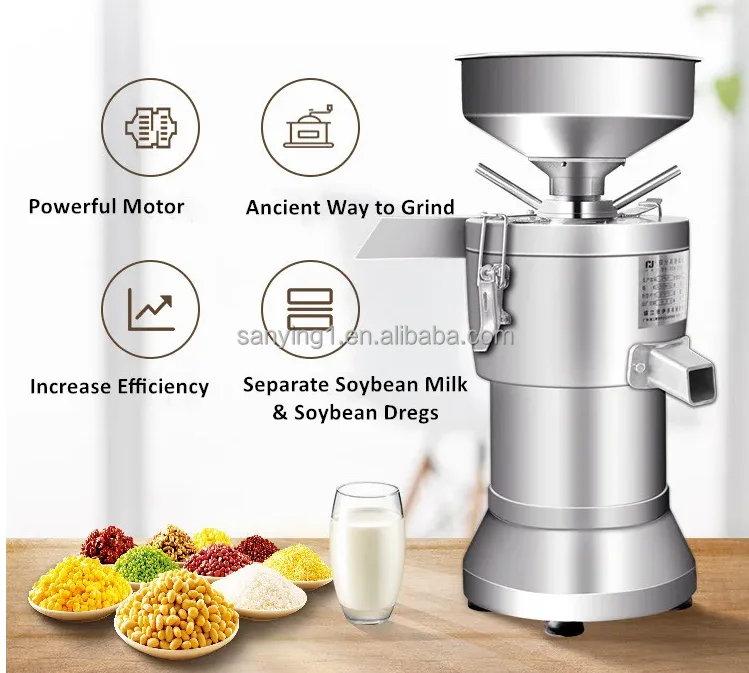 High Quality Small Automatic Soybean Grinder Tofu Making Machine ...