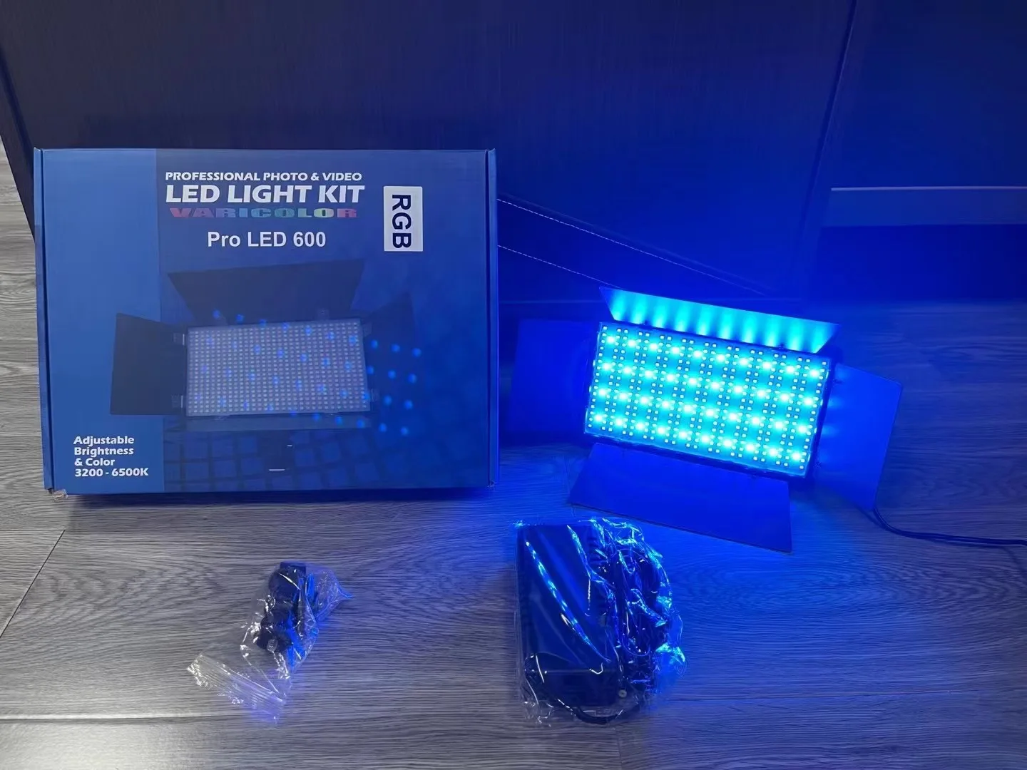 Wholesale RGB LED Video Lighting Kit - E600 Studio Lights