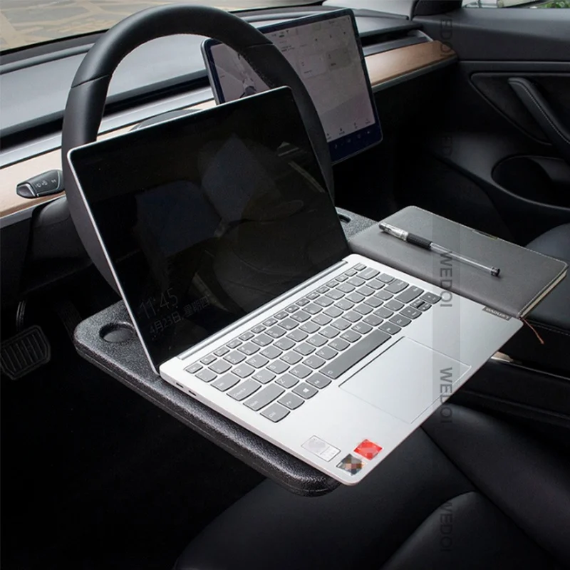 Car Steering Wheel Desk For Tesla Model3y Tray Tables Portable Steering ...