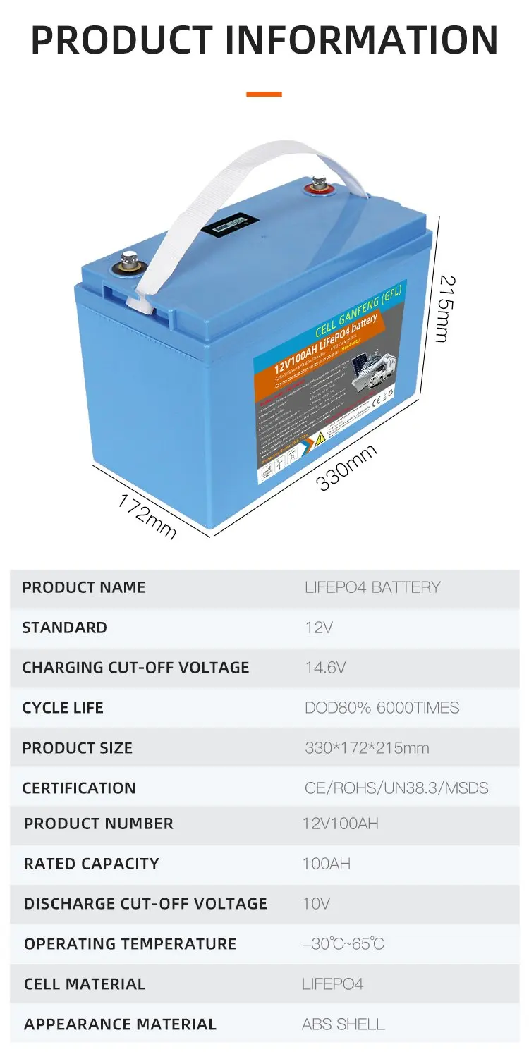 Factory 12v 200ah Battery Lifepo4 Solar Battery Lithium Ion Batteries ...