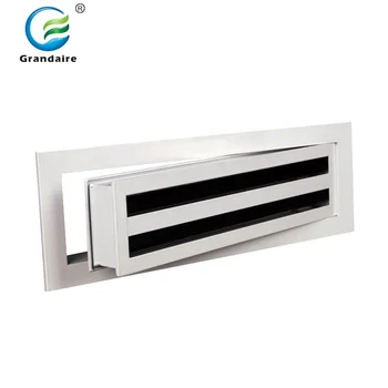 Hvac Aluminum Air Supply Or Return Ceiling Diffuser Linear Slot Air ...