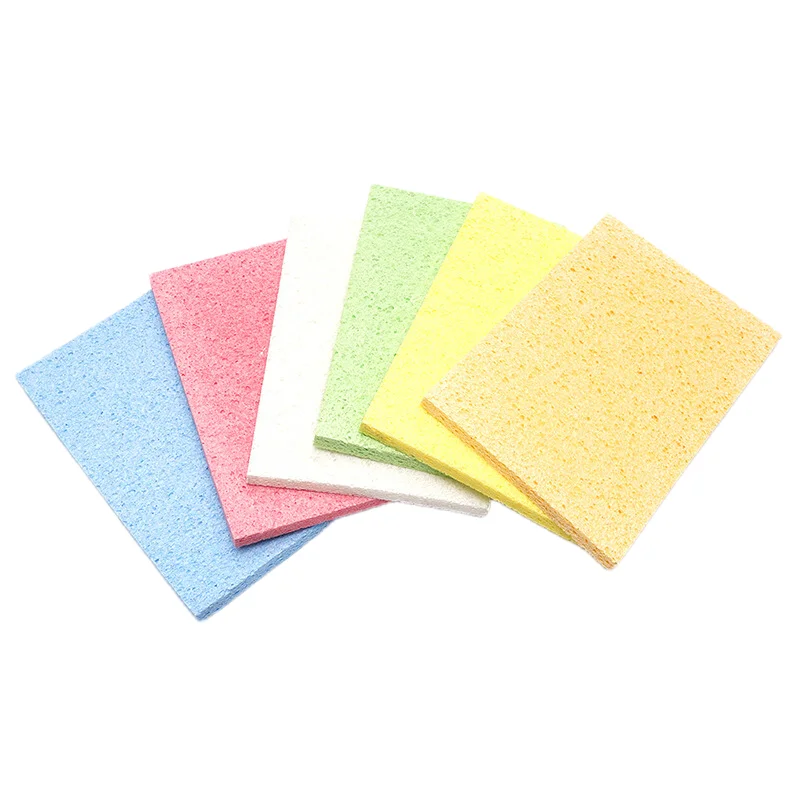 Durable Dish Cellulose Compressed Kitchen Cleaning Sponges