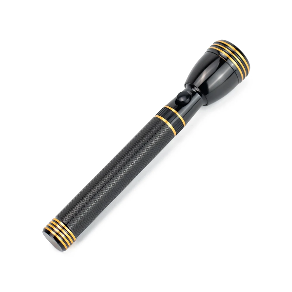 Aluminum Rechargeable 2aa Dc Charging Torch Light Portable Black Gold ...