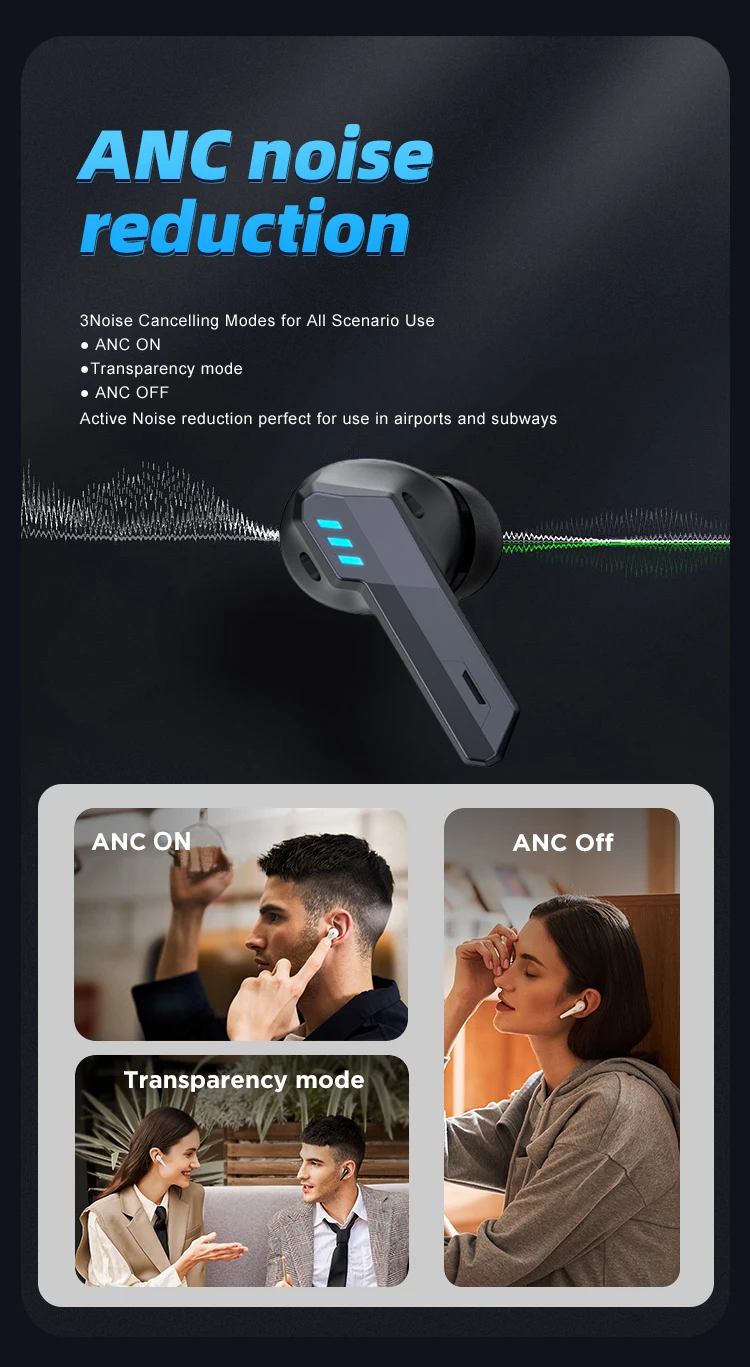 2023 Newest Original Monster Earbuds Rgb Wireless Waterproof Headset ...