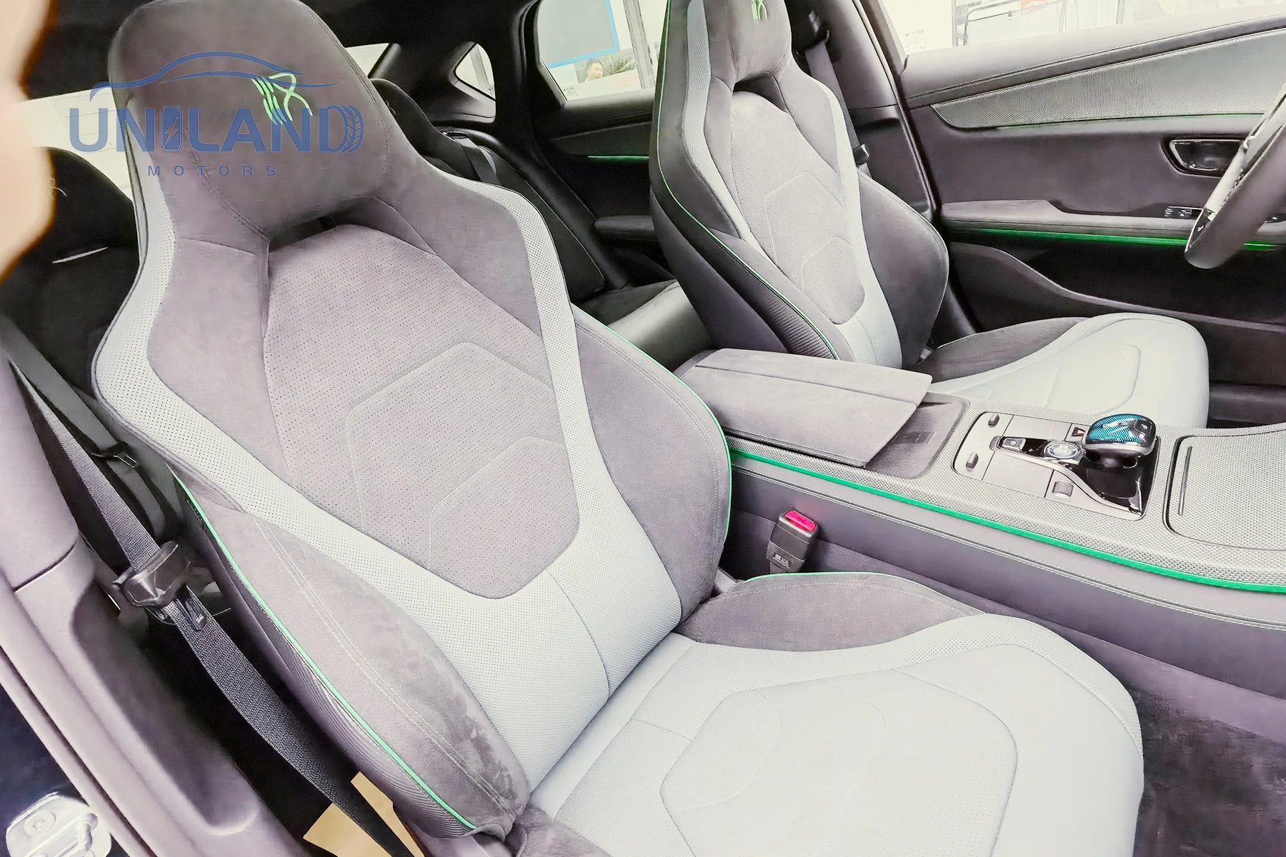 4wd Ev Green Color Byd Khan Top Full Drive Electric Vehicle Sport Suv ...