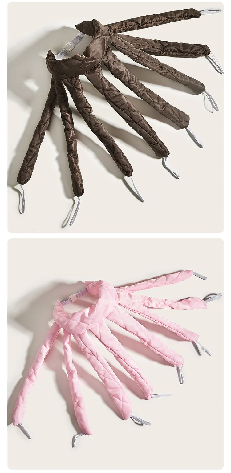 Japan Style Automatic Rotating Curling Spiral Heatless Sleeping Silk ...