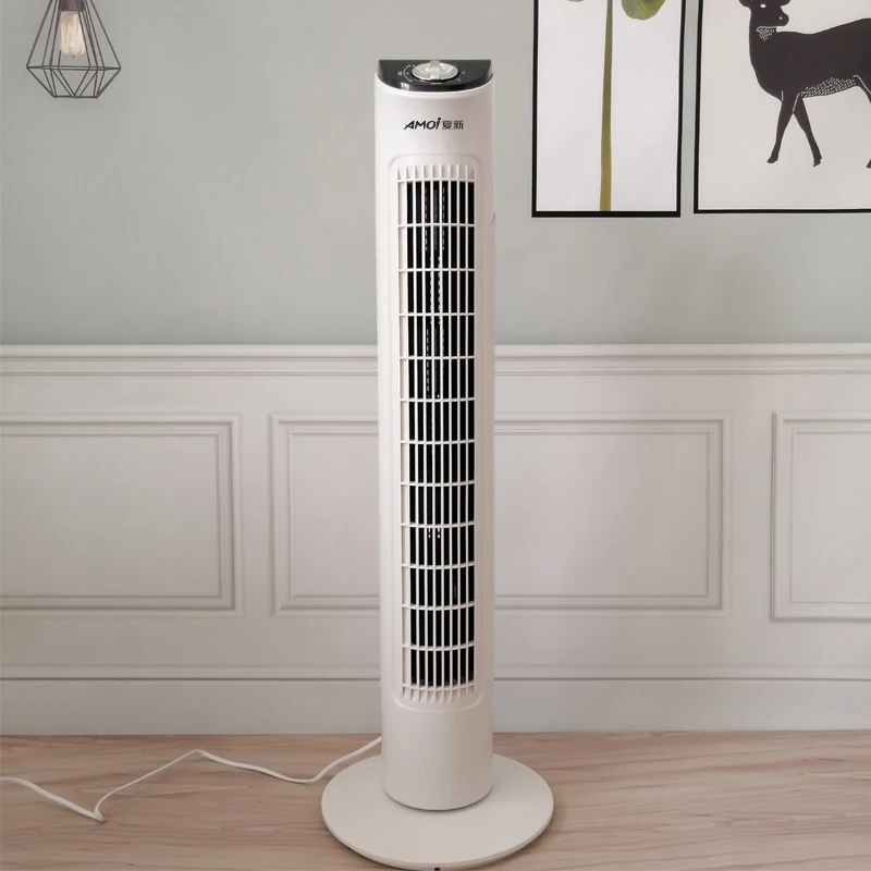 Manual Bladeless Electric Cooling Tower Fan Cold air Fan Summer Bedroom ...