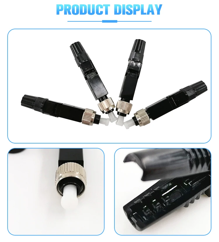 Assembly Connector Fc Upc Fiber Optic Equipment Sx Fast Connector For ...