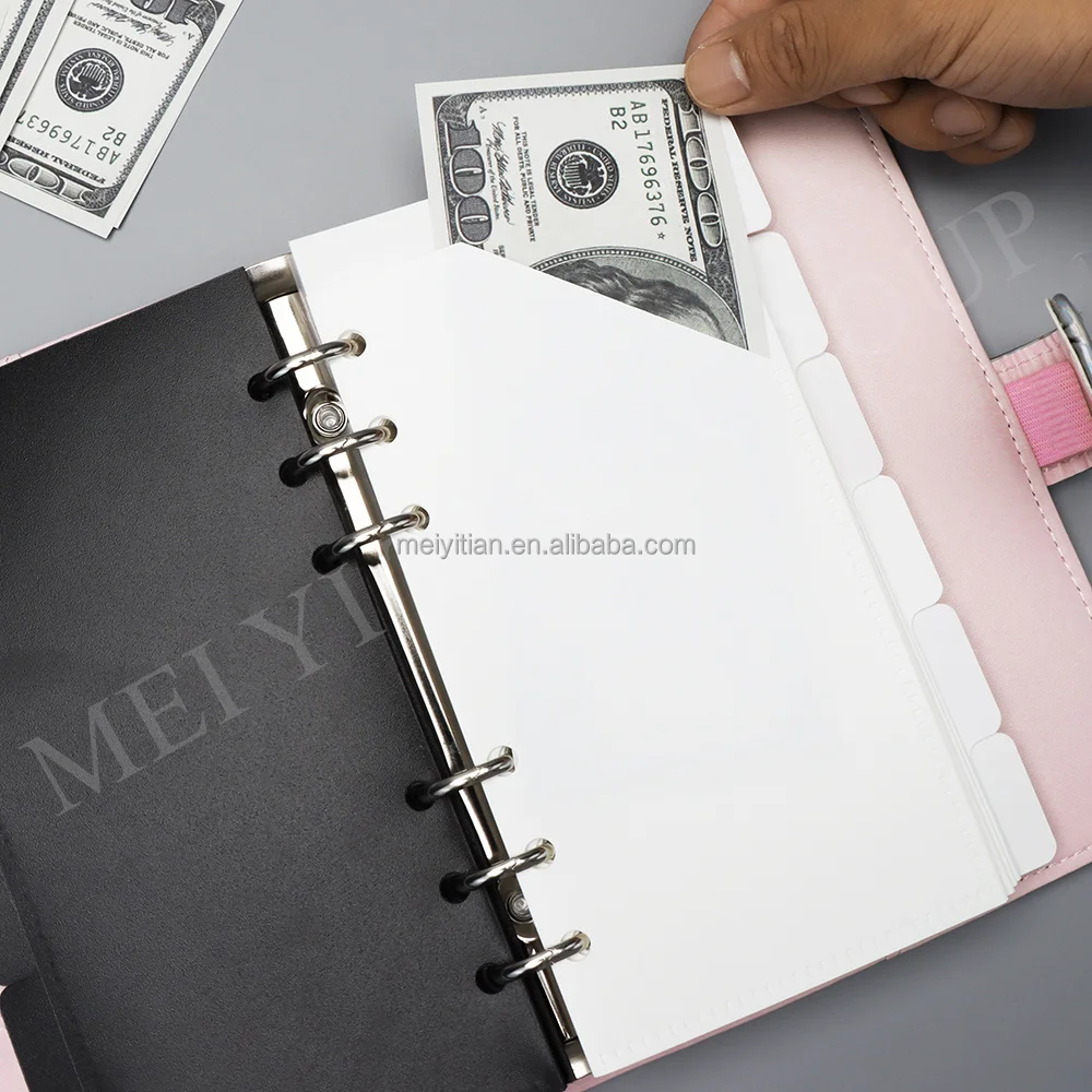 Custom Pp Cash Envelopes Dividers Zipless Wallet Money Envelopes Budget ...