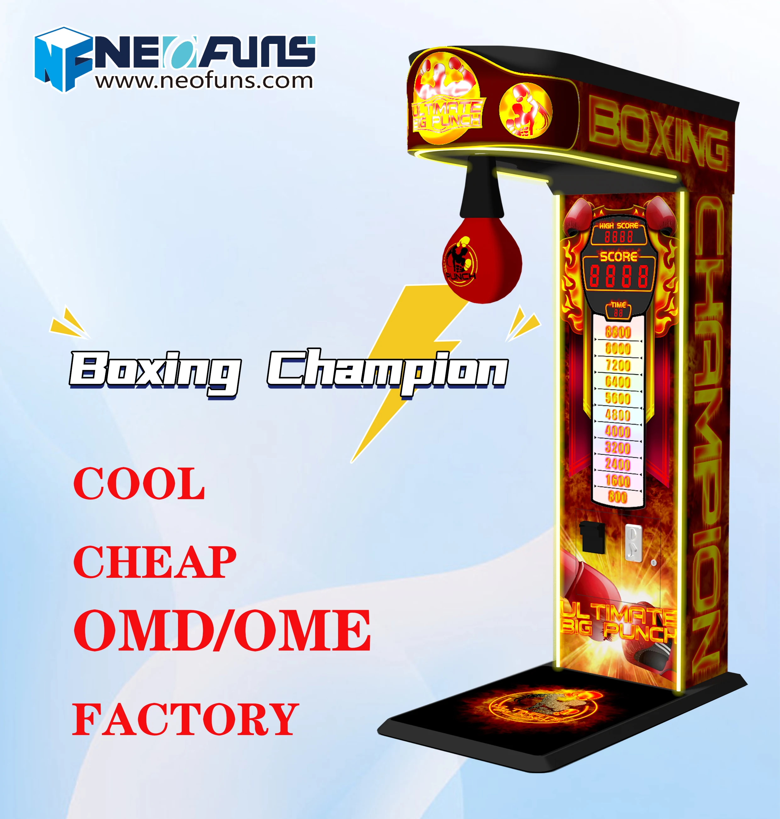 Neofuns Ultimate Big Punch Boxing Game Machine - Fun & Thrill