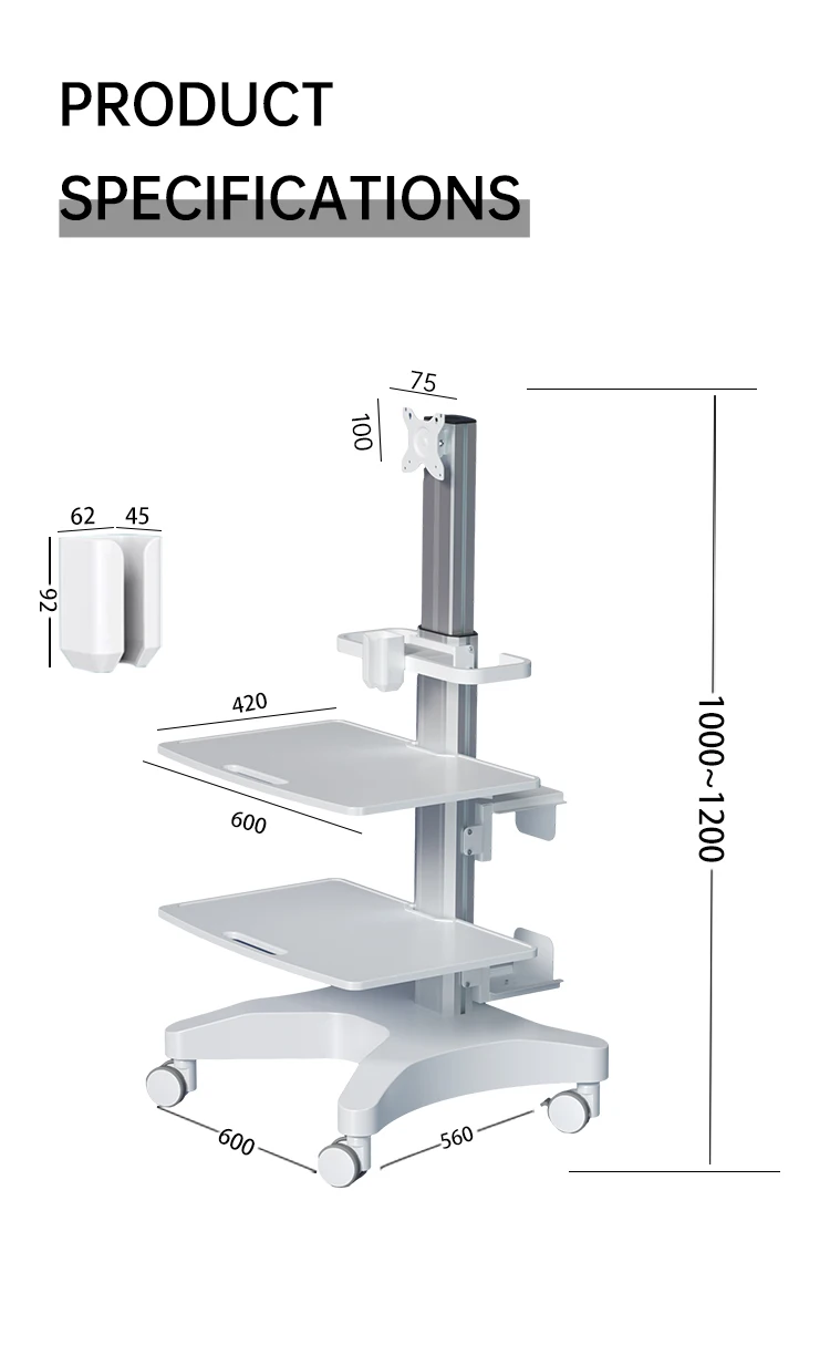Digital Dental Operating Microscope Portable Surgical Dental Trolley ...