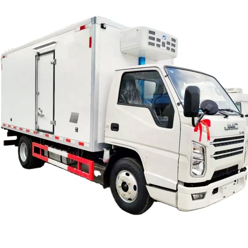 The Shunda Narrow-body Refrigerated Truck Carries Chilled Food And ...