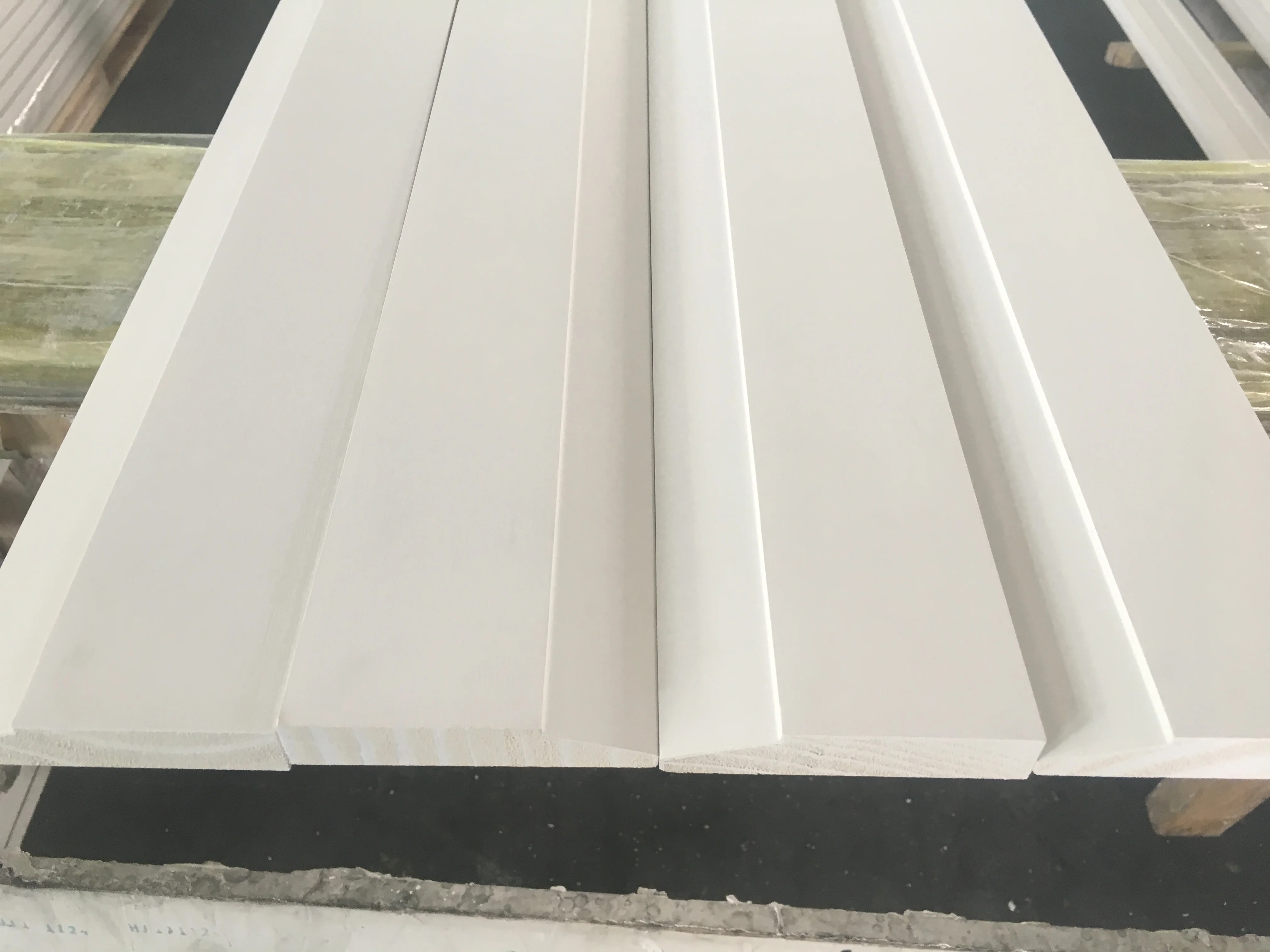 White Primed Finger Joint Pine Baseboard Wood Trim 1x2,1x4,1x6,1x8,1x10