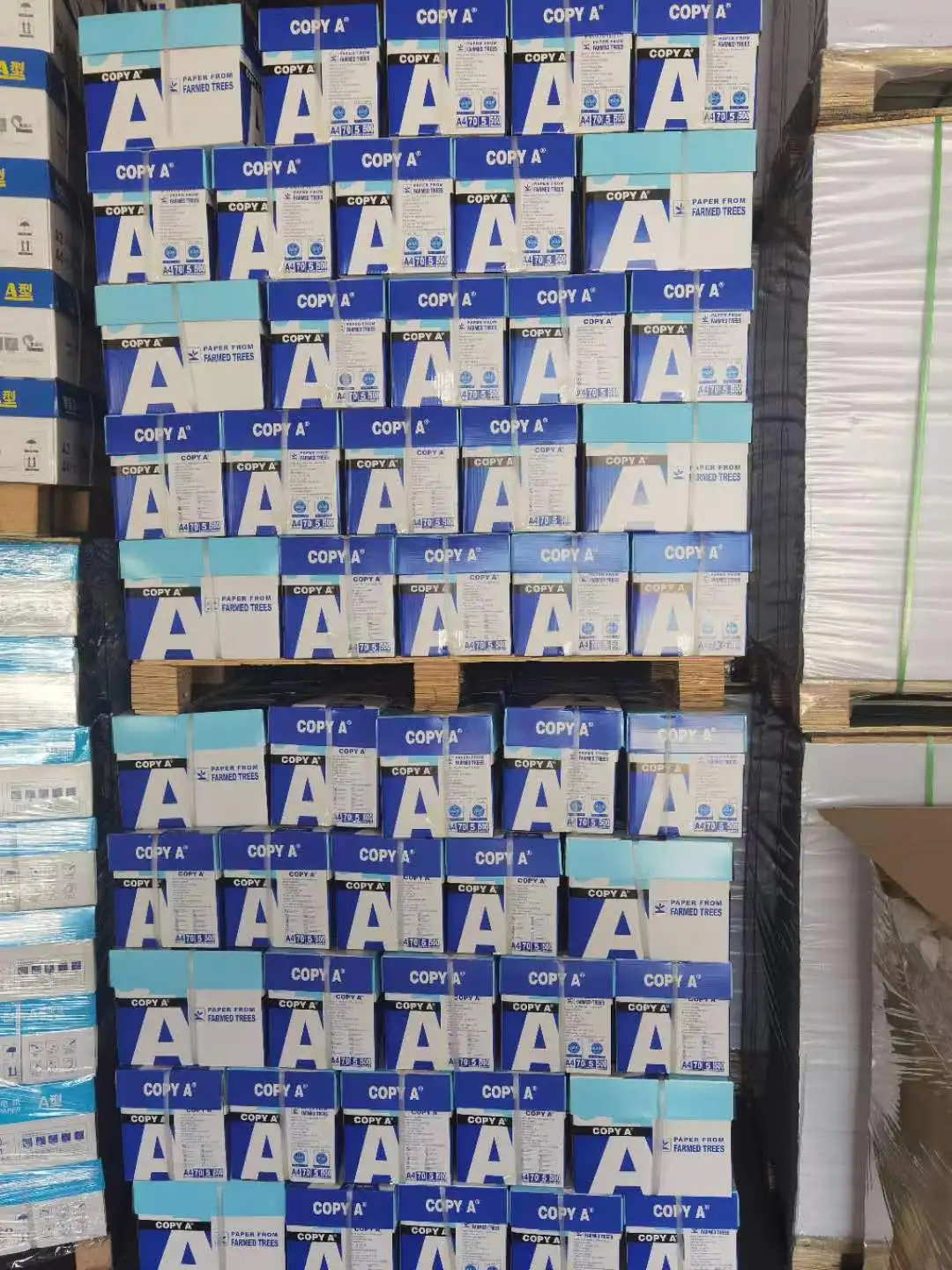 더블 A A4 복사기 용지 80 Gsm 70 Gsm 프린터 Ream 용지 A4 공급 업체 - Buy 더블 A4 종이 80gsm ...