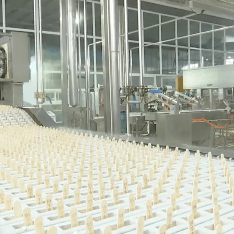 Automatic Industrial Ice Cream Production Line - High Productivity