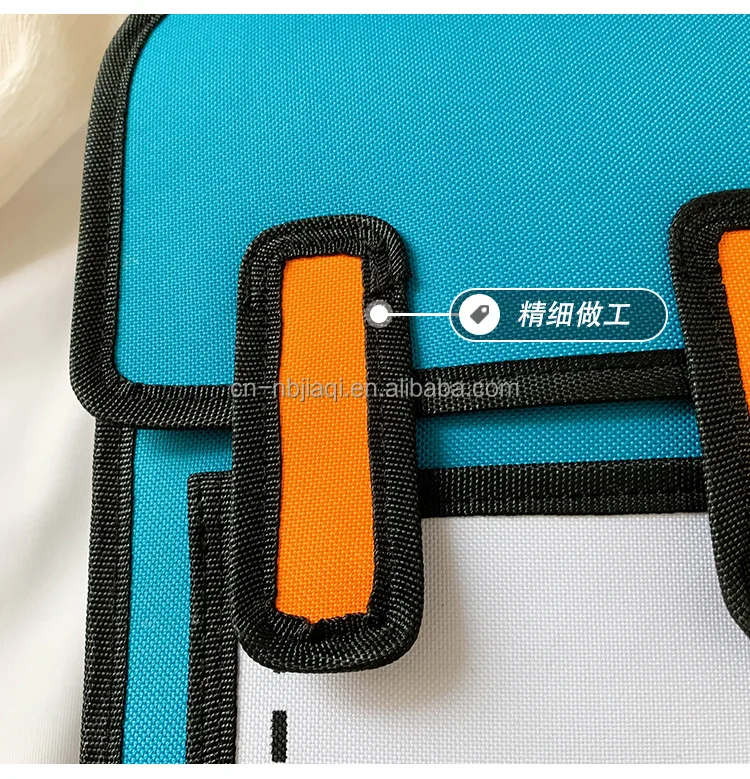 Waterproof School Backpack Kids 2D Cartoon School Bag