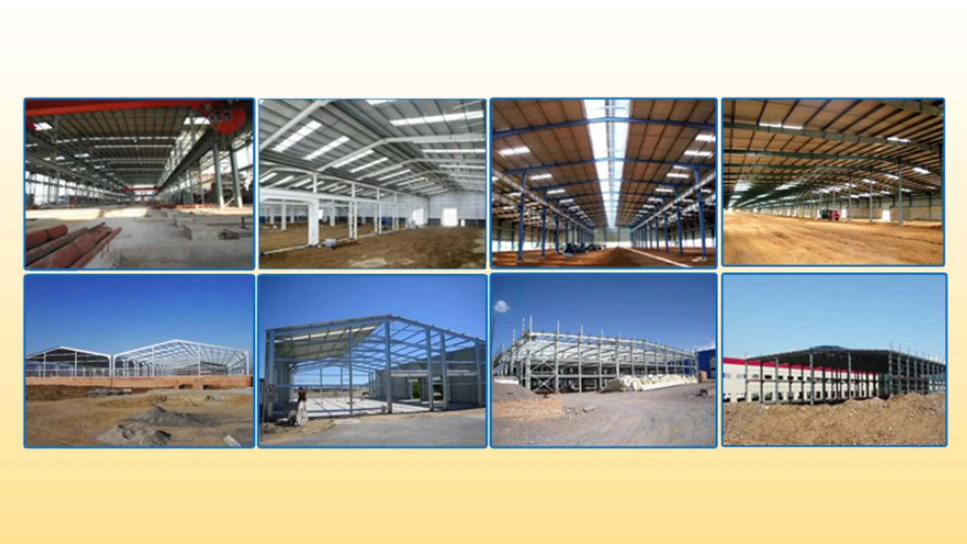 Customized Steel Structure Warehouse Buildings Industrial Construction ...