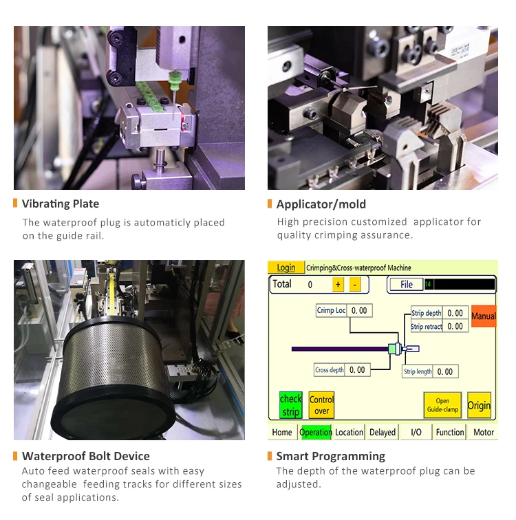 Ew-5030 Cable Tool Crimping Machine Terminal Waterproof Lug Inserting ...