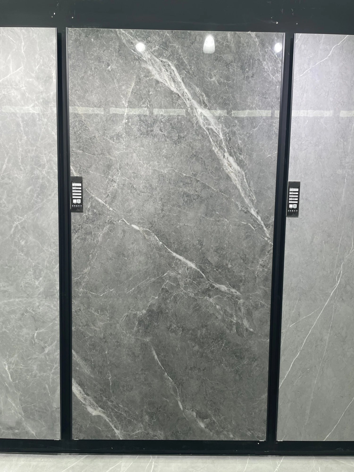3200x1600 Mm White Marble Look Slab Sintered Stone Porcelain Tiles ...