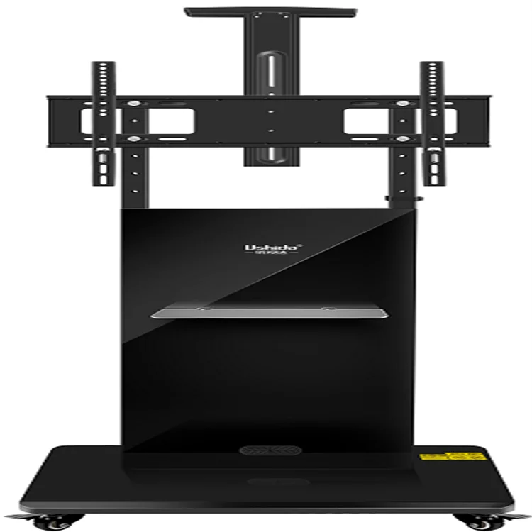 Mobile Motorized Tv Lift Floor Stands Rolling Tv Carts For Living Room ...