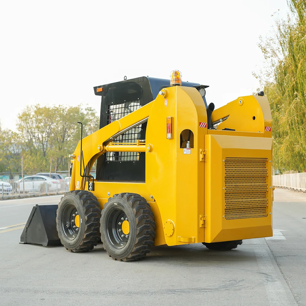 Multi Function Mini Skid Steer Backhoe Loader - 5 Ton