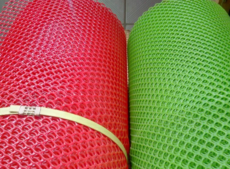 High Quality 2-5mm Hole Pp Pe Plastic Flat Mesh/extruded Plastic Flat ...