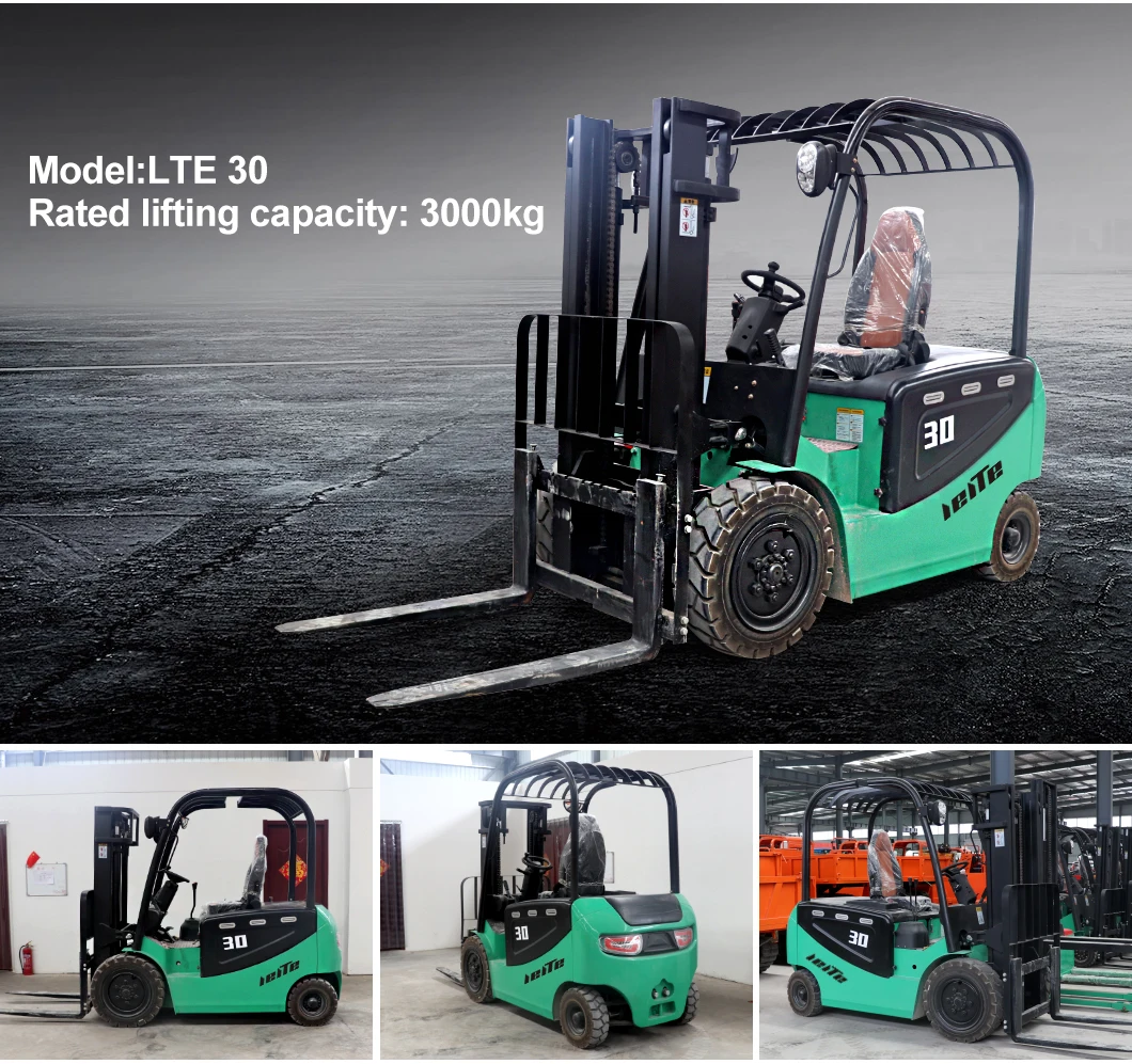 Electric Hydraulic Forklift Stacker Small Loading And Unloading Truck Hand Push Forklift - Buy ...