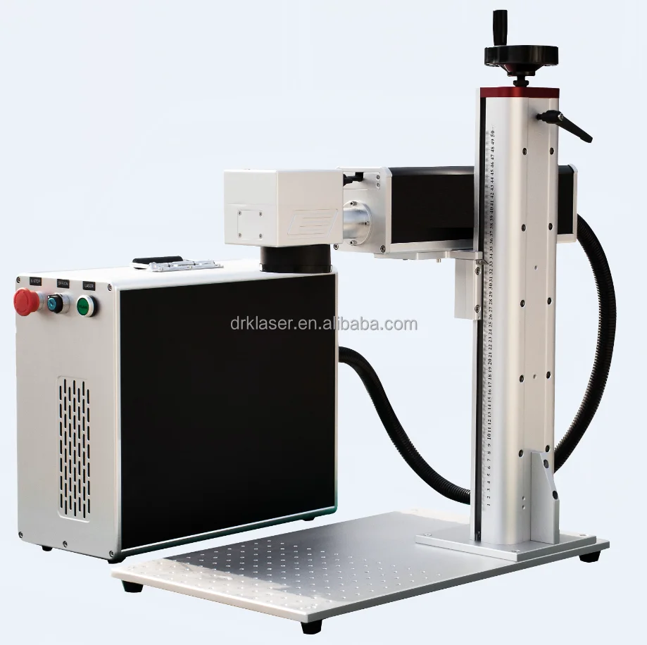 Derek 20w 30w 50w 60w 70w 80w 100w Fiber Laser Marking Machine With