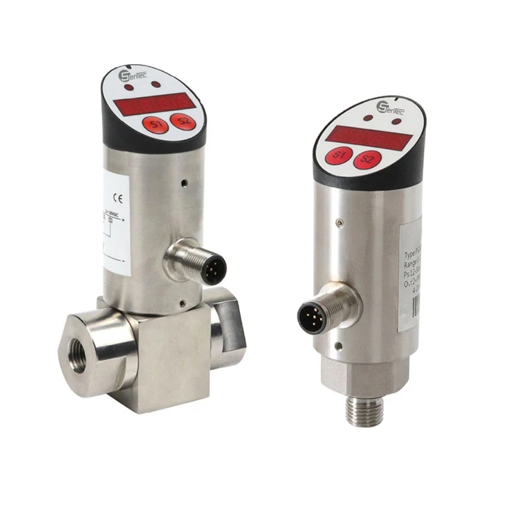 Sentec--pw220 Digital Pressure Switch With Relay Alarms Output Pressure Switch With Digital ...