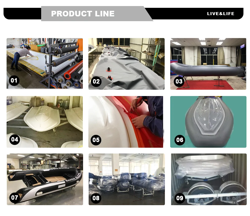 High Speed RIB Boat - Durable, Ultralight, and Customizable