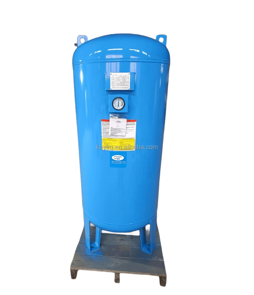100L Vertical Carbon Steel Water Pressure Tank Preferential Expansion ...