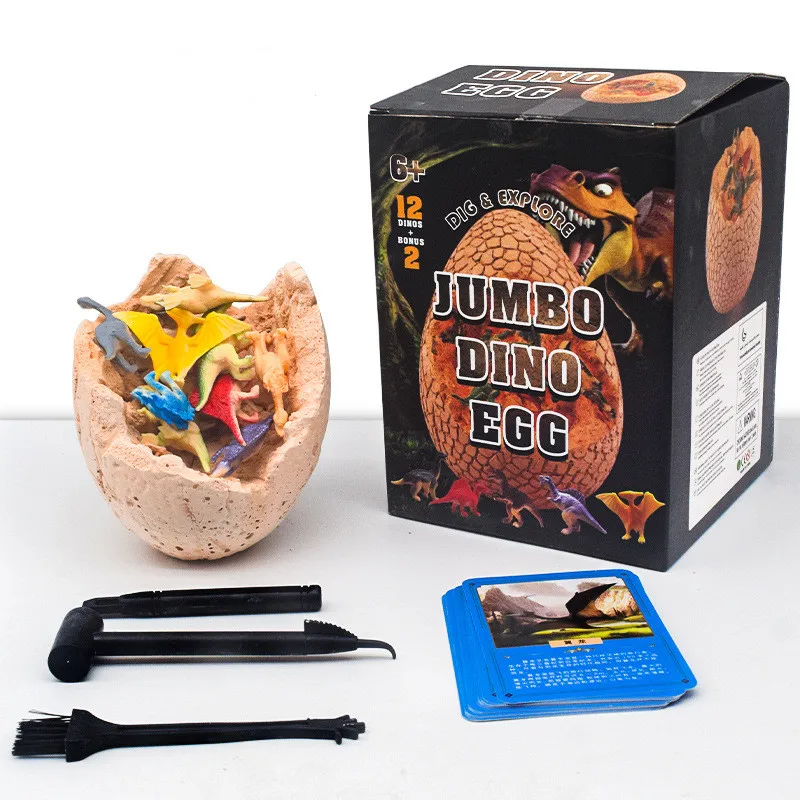 Hot Sell Dino Mage Egg Excavation Educational Dinosaur Toys Jumbo Dino ...