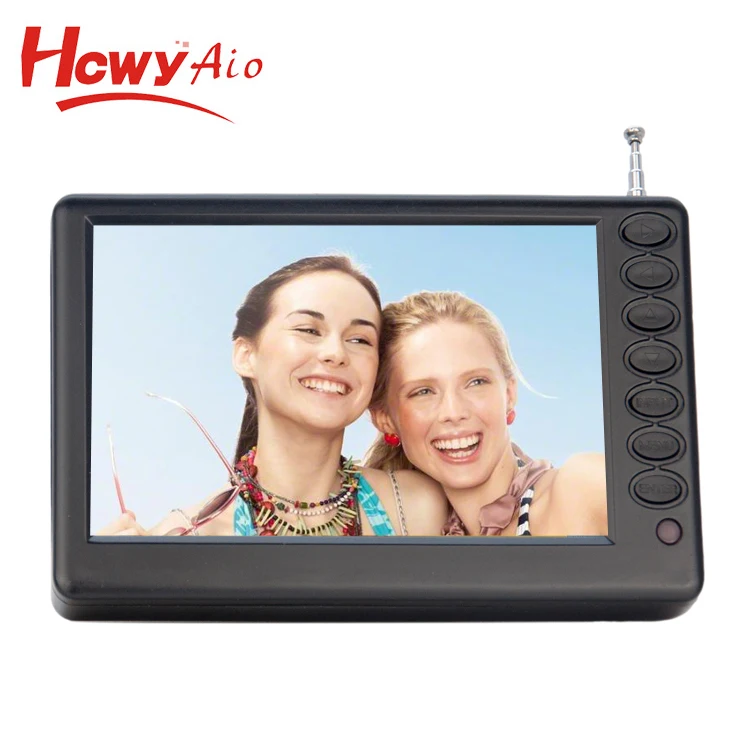 5 Inch Mini Portable TV with Digital Tuner DVB-T DVB-T2 ATSC - Small ...