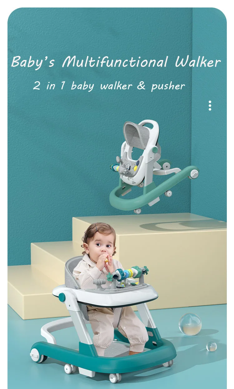 Wholesale New Design 3-in-1 Baby Activity Push Walker With Music Lights ...