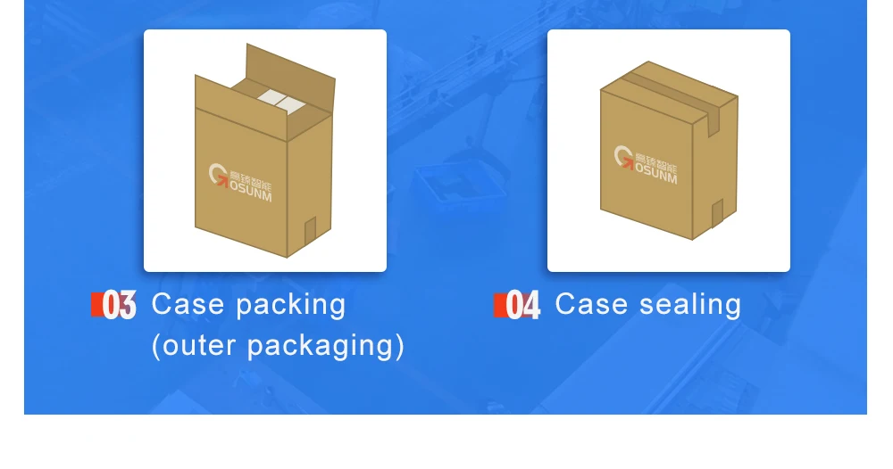 Small Box Case Erector Pouch Packing Machine End-of-Line Carton Sealer ...