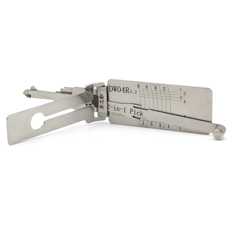 Lishi Tool 2 in 1 - Versatile Locksmith Supplies for Fast Delivery