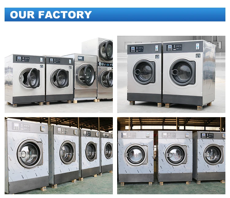 15kg 20kg 25kg Self - Service Laundry Equipment for Hotels Coin ...