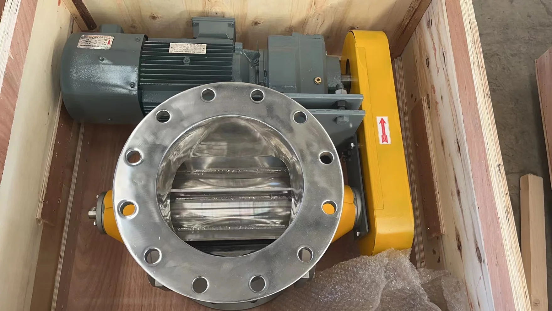 Stainless Steel Rotary Airlock Valve For Plastic - Buy Rotary Valve ...