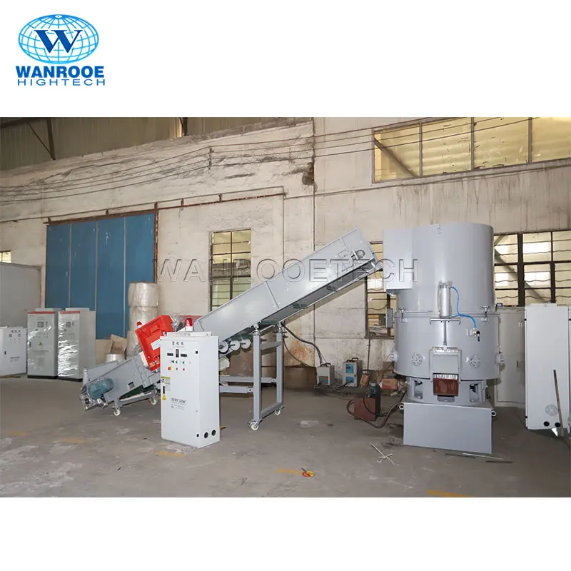 Waste Plastic Film Agglomerator Machine Plastic Compactor Plastic ...