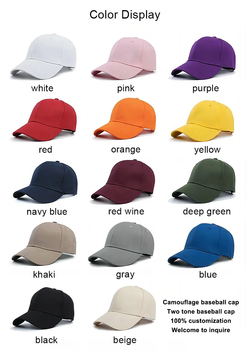 Custom Baseball Caps - High Quality Cap Embroidery Hats