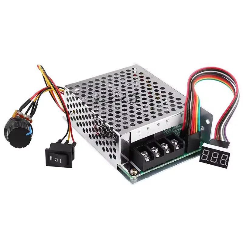 PWM Motor Speed Controller DC 10-55V 40A 60A Speed Controller CW CCW Reversible Switch Digital ...