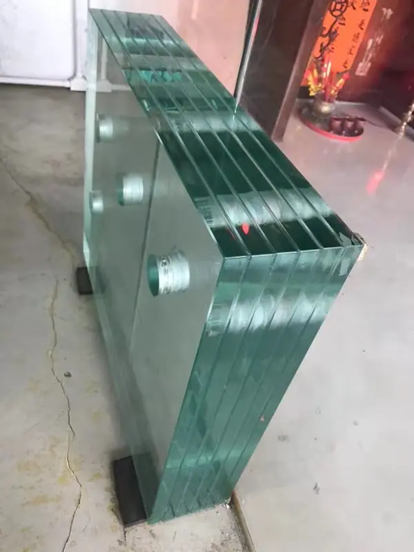 Highly Safety Door Laminated Triplex Glass - Customized Size