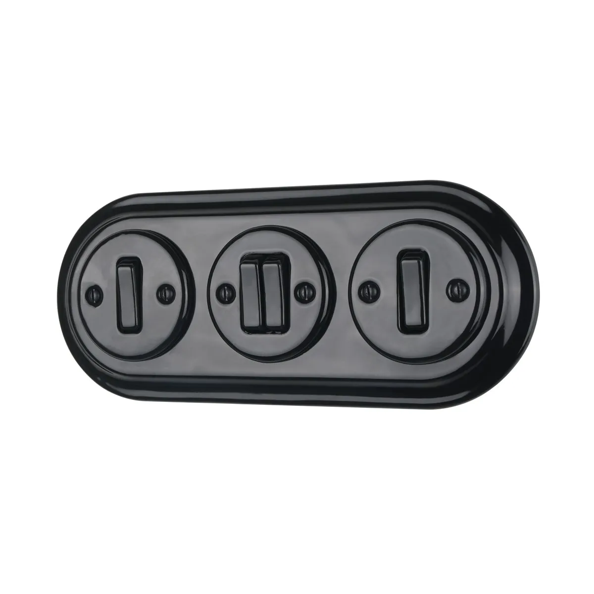 Colourful Vintage Switch Wall Socket,Electric Porcelain Button Switch ...