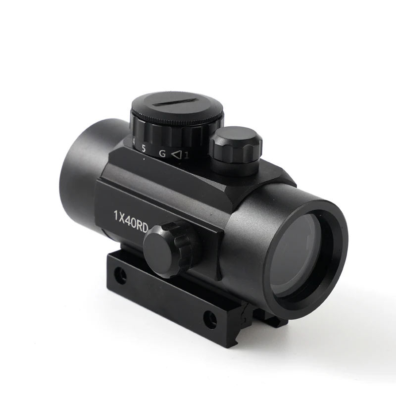 1x40ord Red Dot Optic Sight 1x40 Adjustable Green Red Reflex ...