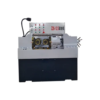 High Speed Hydraulic Wire Rolling Machine Anchor Bolt Screw Knurling ...