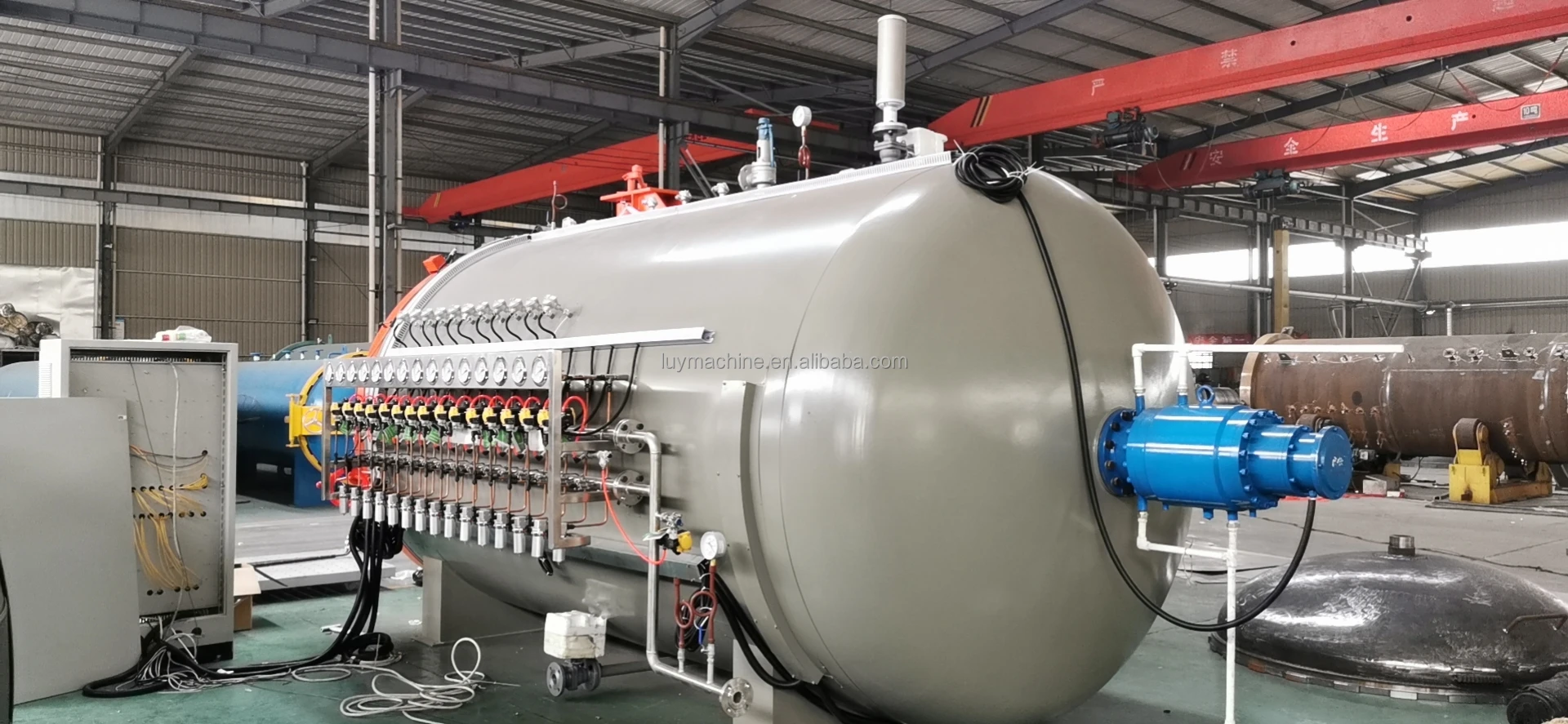 Large Diameter Full Automatic High Pressure Autoclave