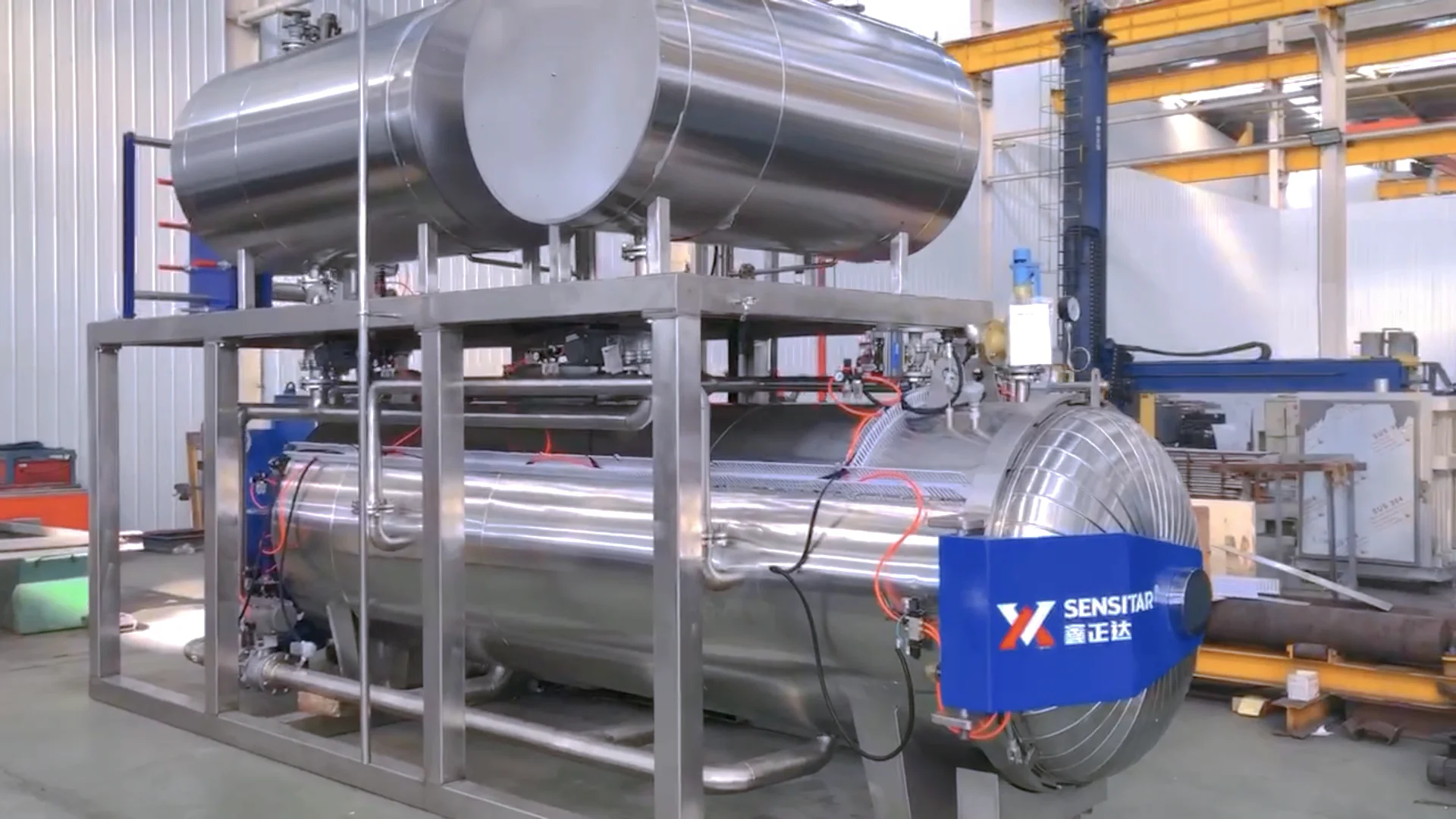 Small Retort Sterilization Mushroom Sterilizer Autoclave Retort Machine ...