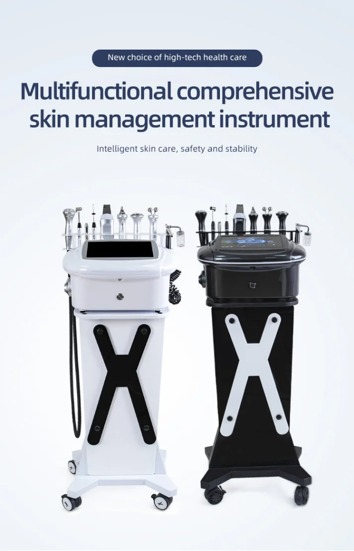 9 In 1 Co2 Bubble Exfoliate Oxygen Jet Facial Machine Hydro Facial ...